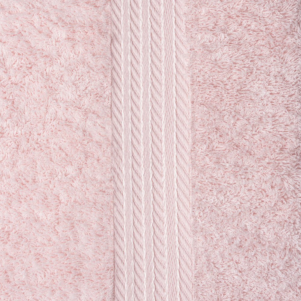 Egyptian Cotton 4 Piece Luxury Bath Towel and Hand Towel Set, Pink ...